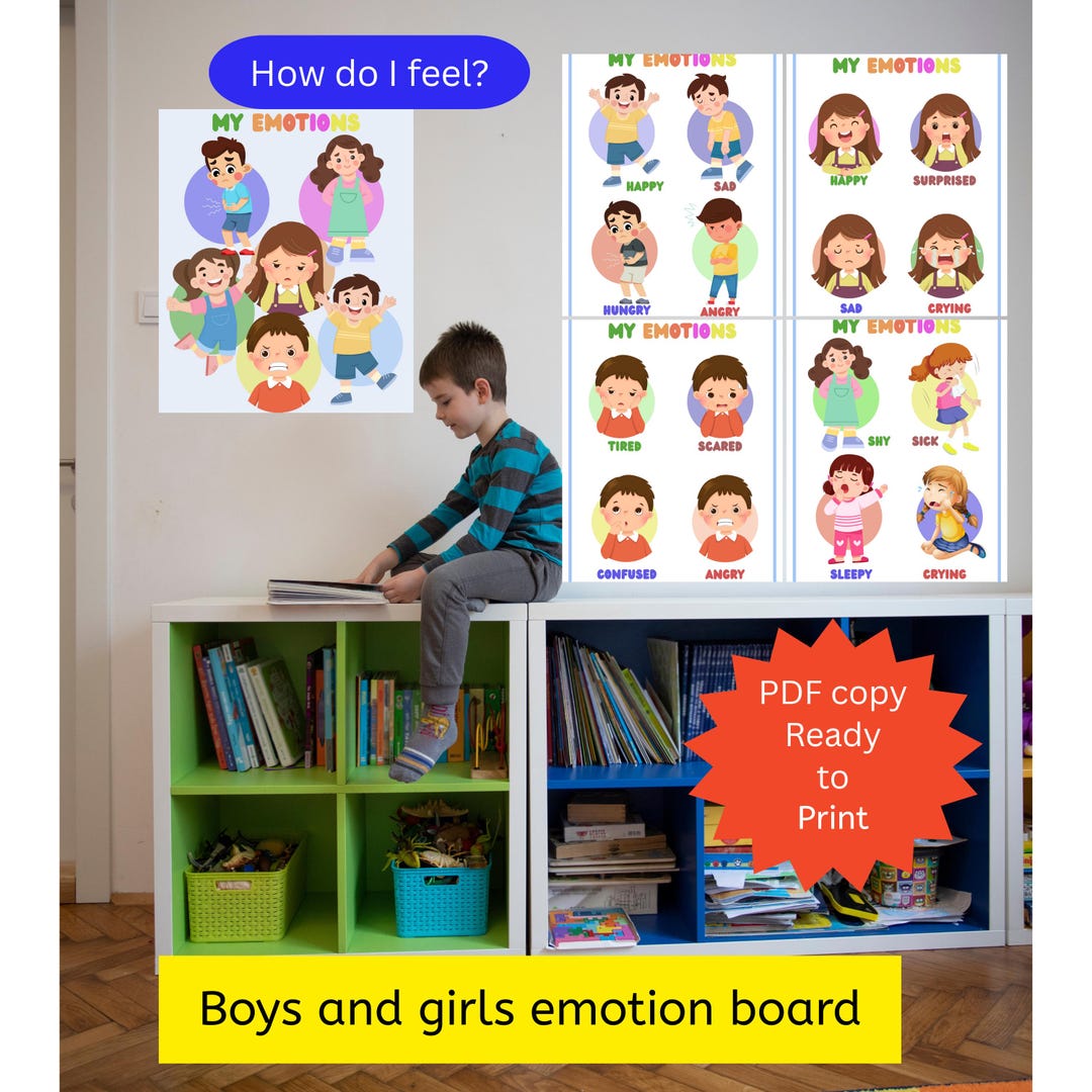 Emotion Posters, How Do I Feel Posters, My Feelings Posters, Emotions ...