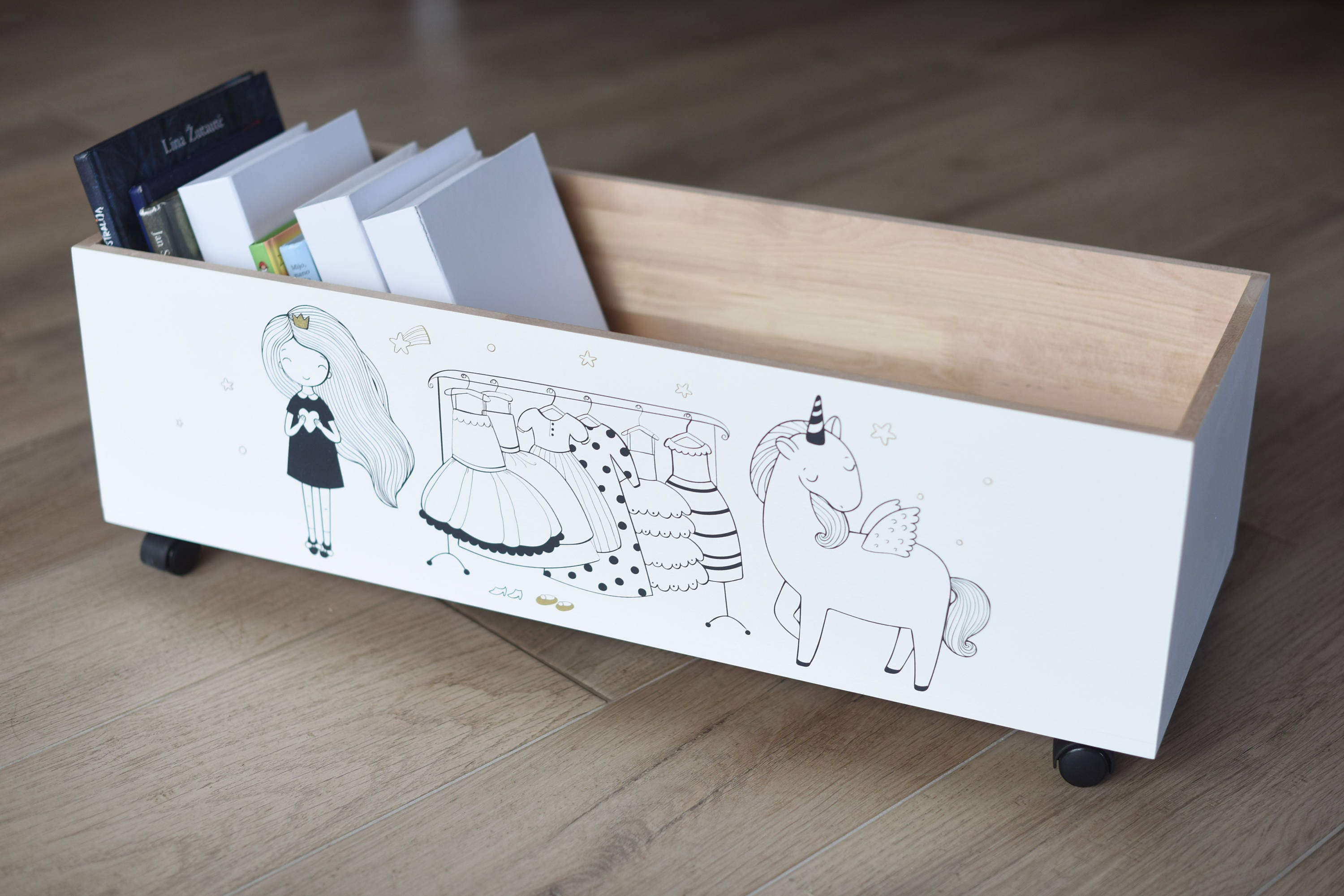 Book Shelf Book Storage Book Box Toy Storage Storage - Etsy