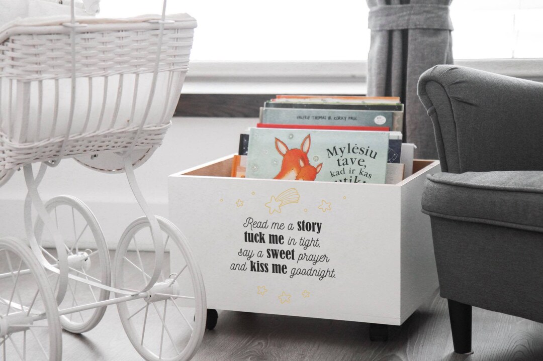 Book Storage, Toy Storage, Book Shelf, Bookcase, Kids Room Storage ...