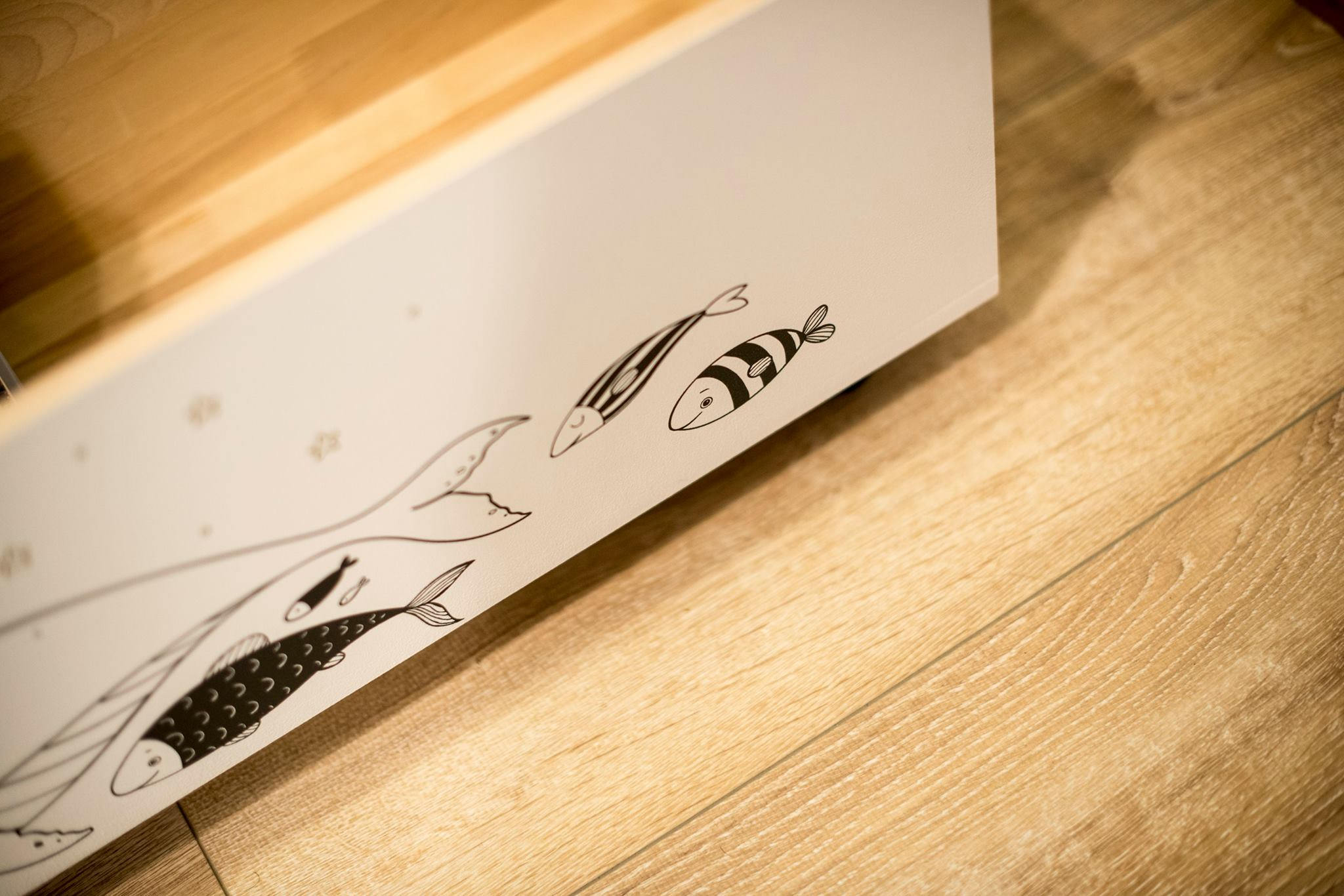 Whale Book Box Wood Book Box on Wheels for Whale Nursery - Etsy