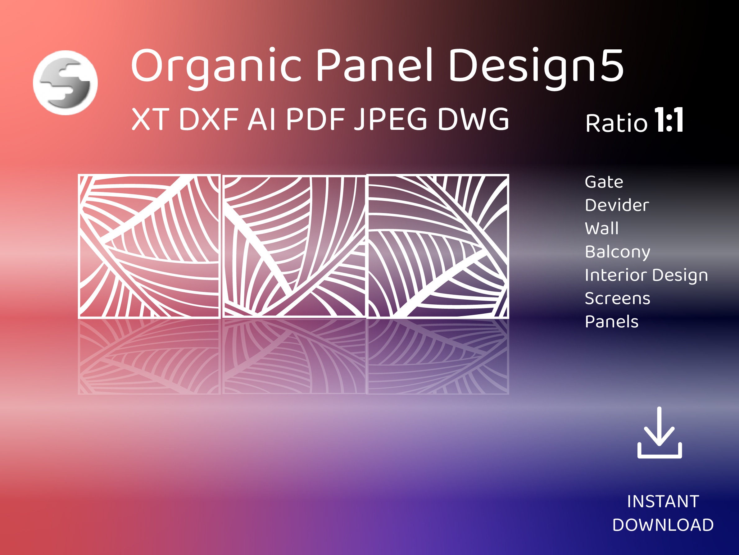 Vector File Palm Coconut Leaves Tiles Mashrabiya Texture Organic 5 ...