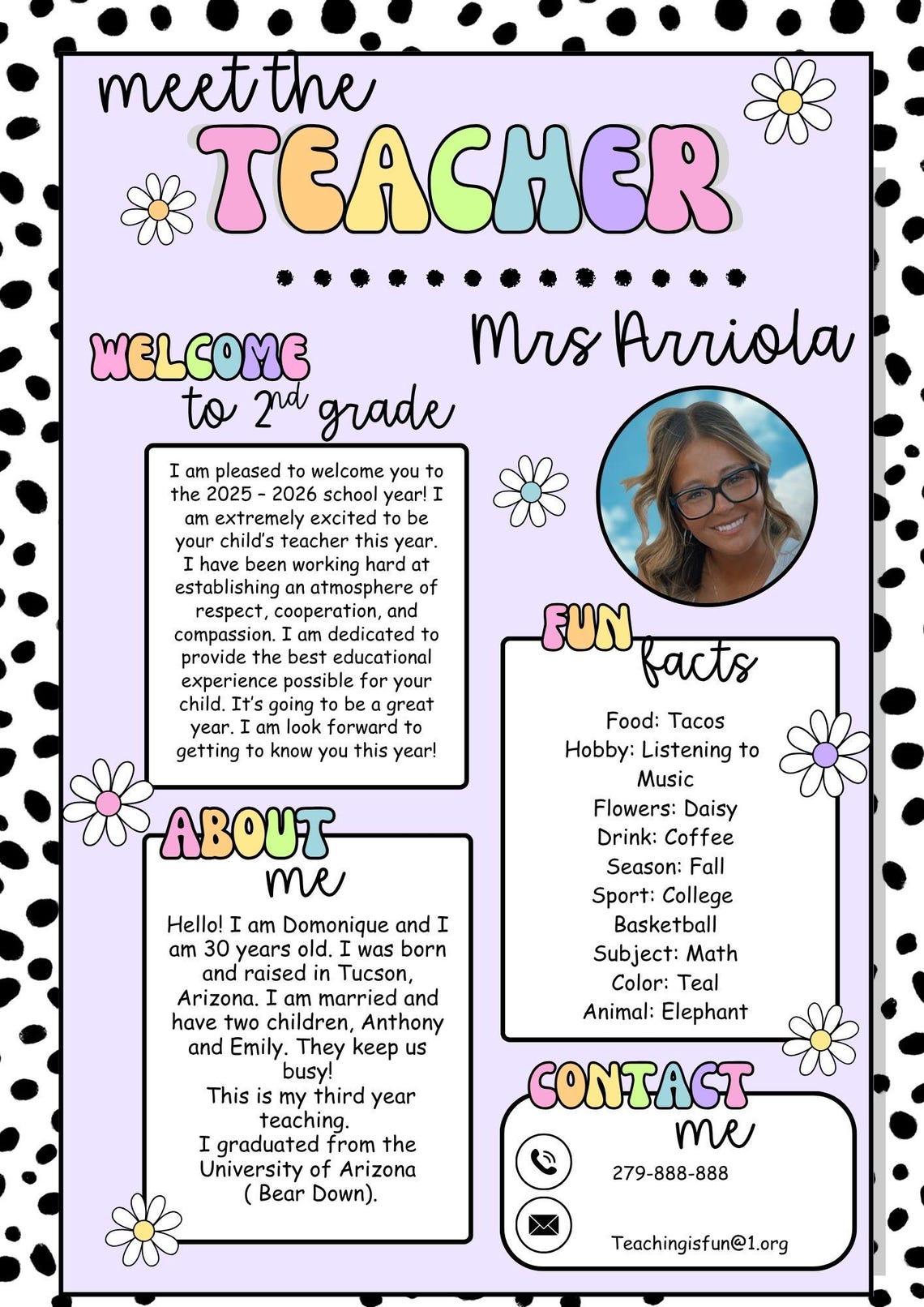 Meet the Teacher Packet - Etsy