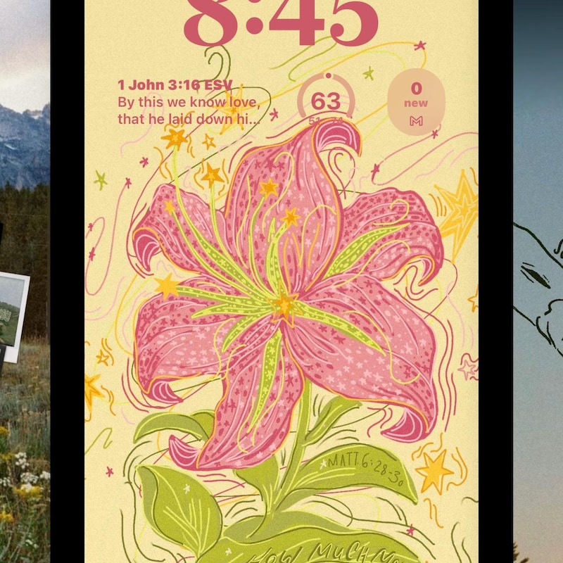 Girls Wallpaper on Phone - Etsy