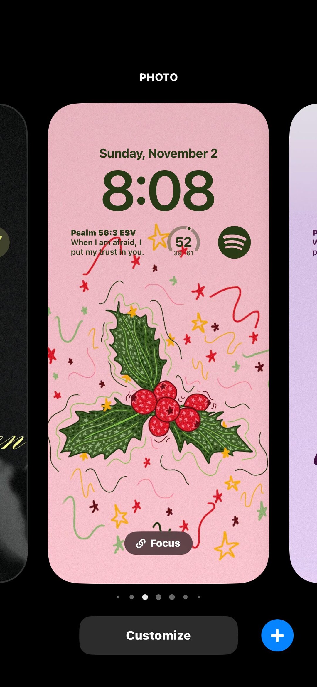 MISTLETOE| Mistletoe Christmas Lock Screen – Festive Holiday Wallpaper ...