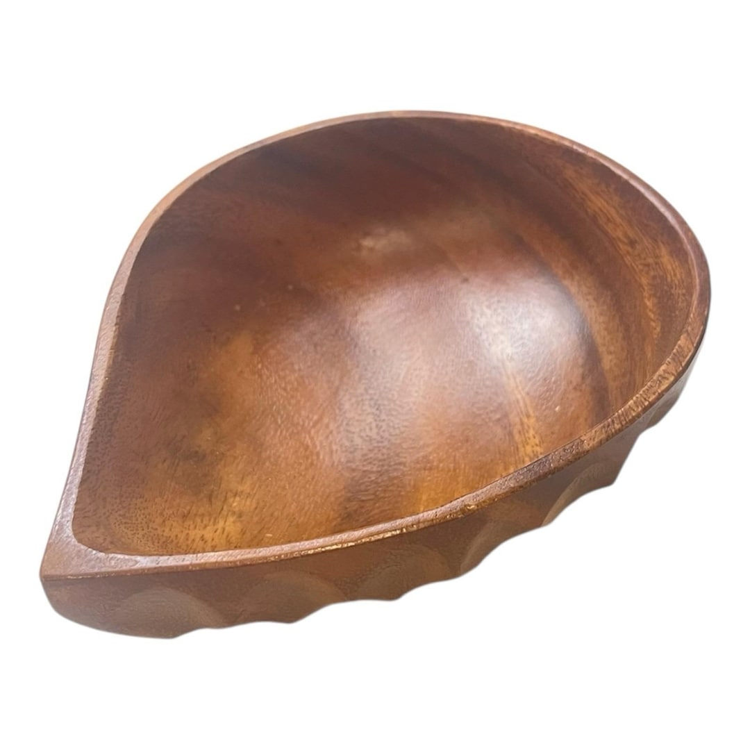 Vintage Phil-craft Monkeypod Wood Bowl Phillipines Hardwood - Etsy