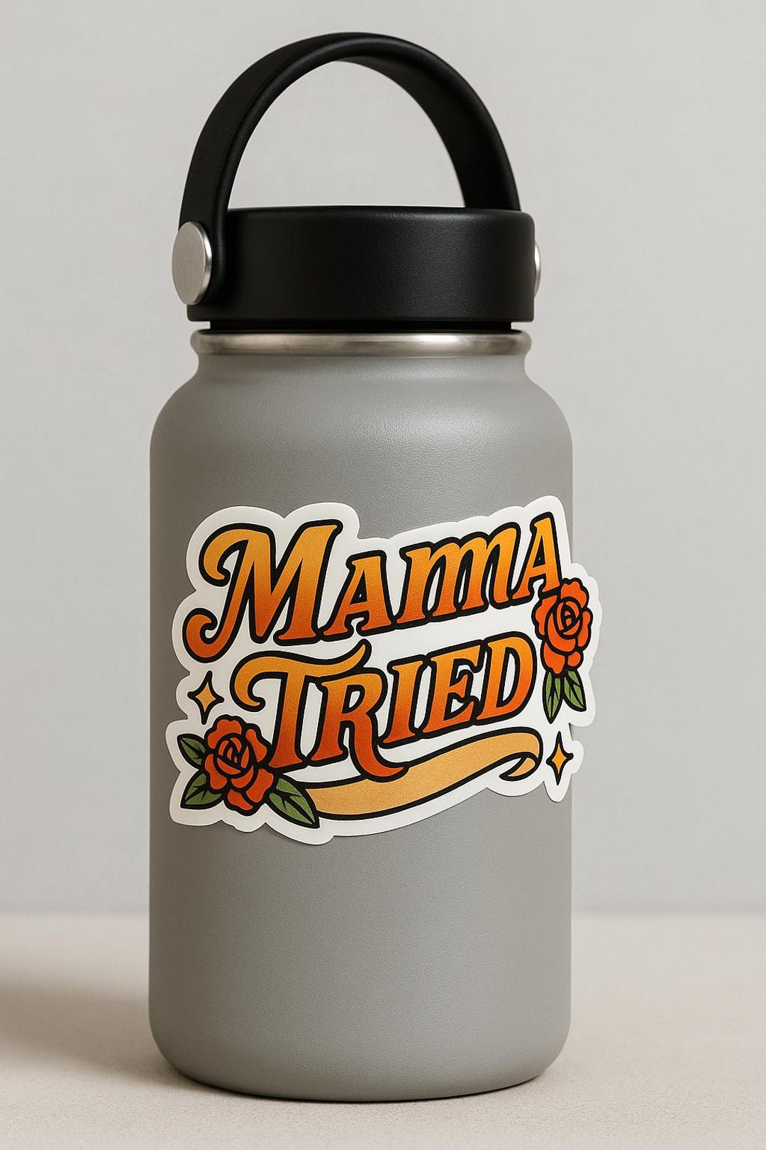 Mama Tried Tattoo Sticker Set: Waterproof Vinyl Decals - Etsy