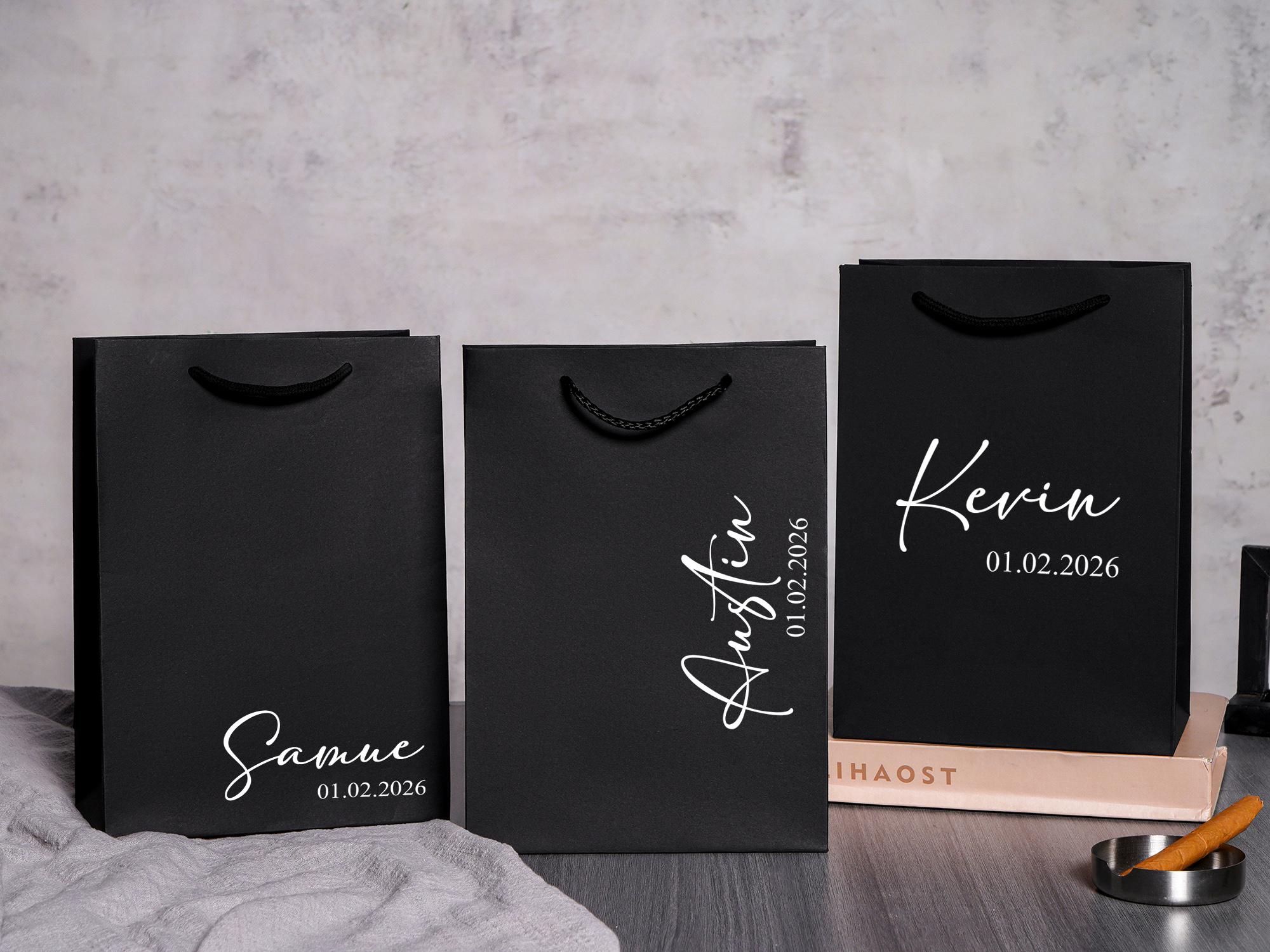 Custom Best Man Gift Bag, Personalized Groomsmen Gift Bag, Personalized ...