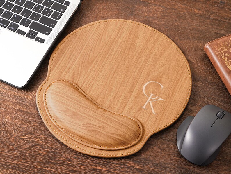 Custom Leather Mouse Pad,personalized Office Gifts,gift for Dad ...
