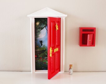 Red Fairy Door - Etsy