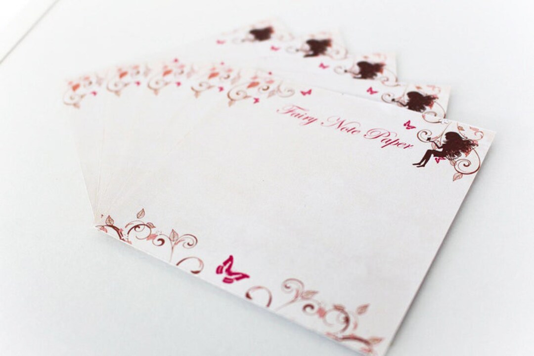 Fairy Notelets - Etsy