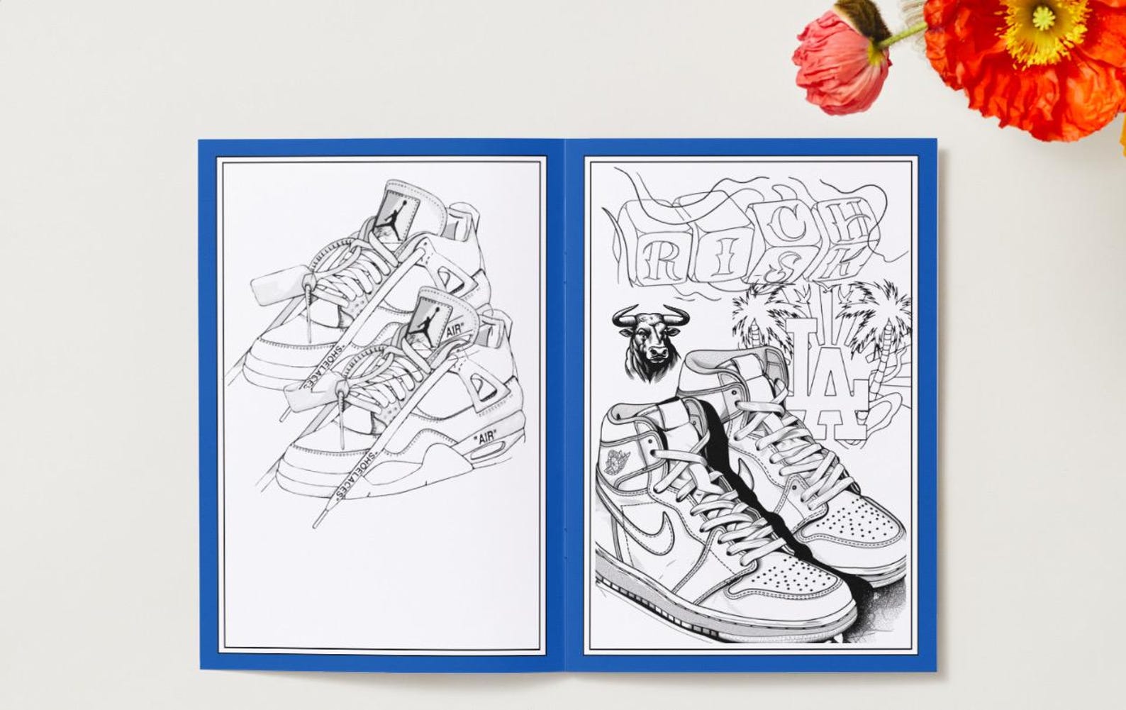 Printable Trainer Colouring Booklet - Etsy