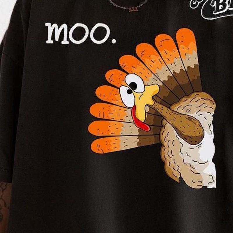 Moo Turkey Face - Etsy