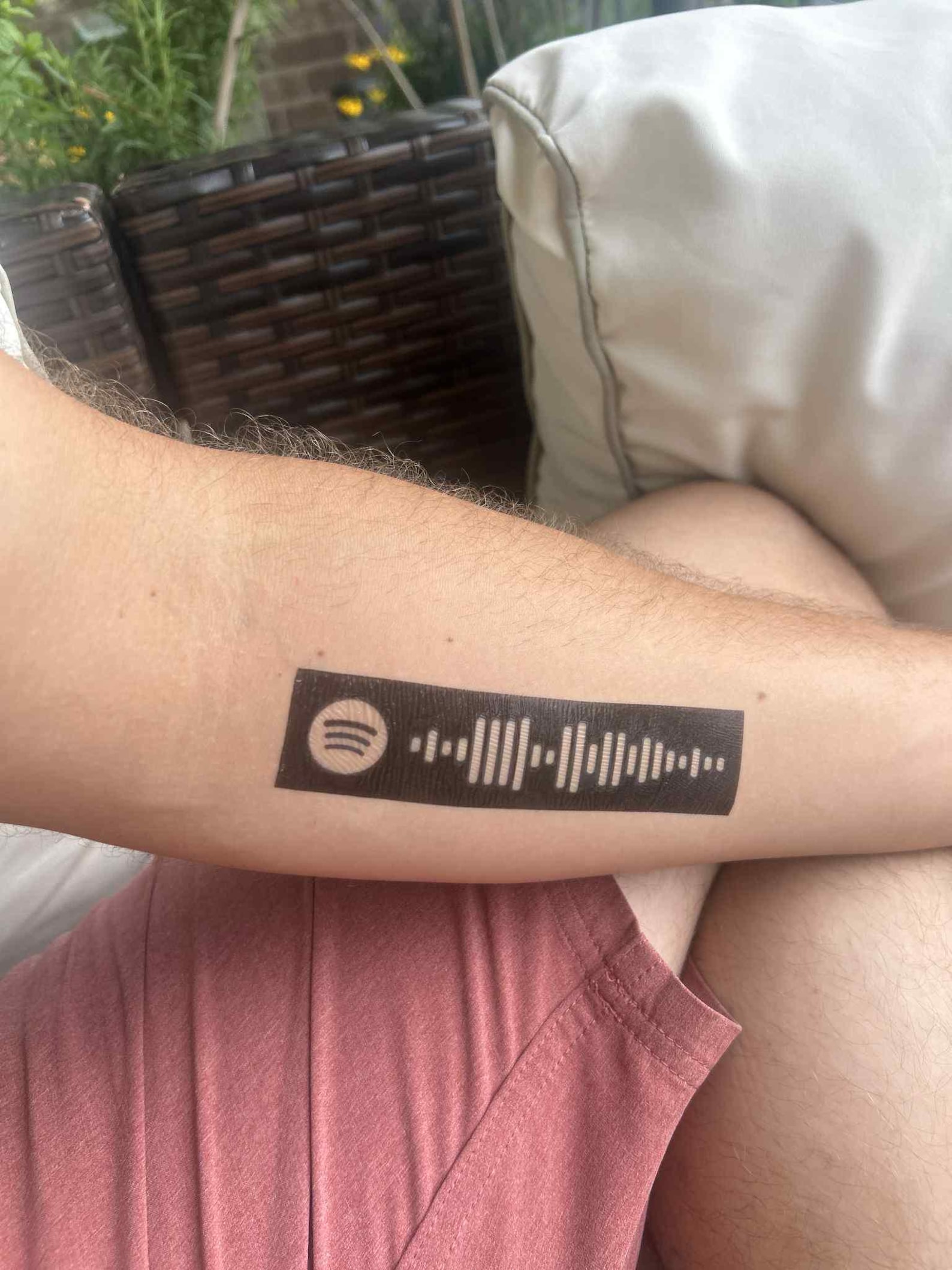 Scannable Song&playlist Temporary Tattoos! - Etsy