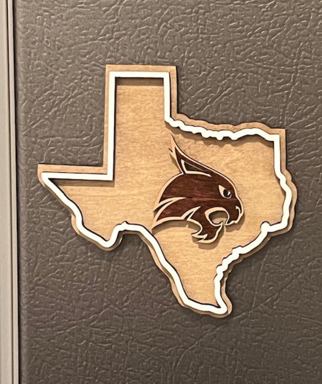 Texas College Magnet, Texas Refrigerator Magnet, Graduation Gift ...