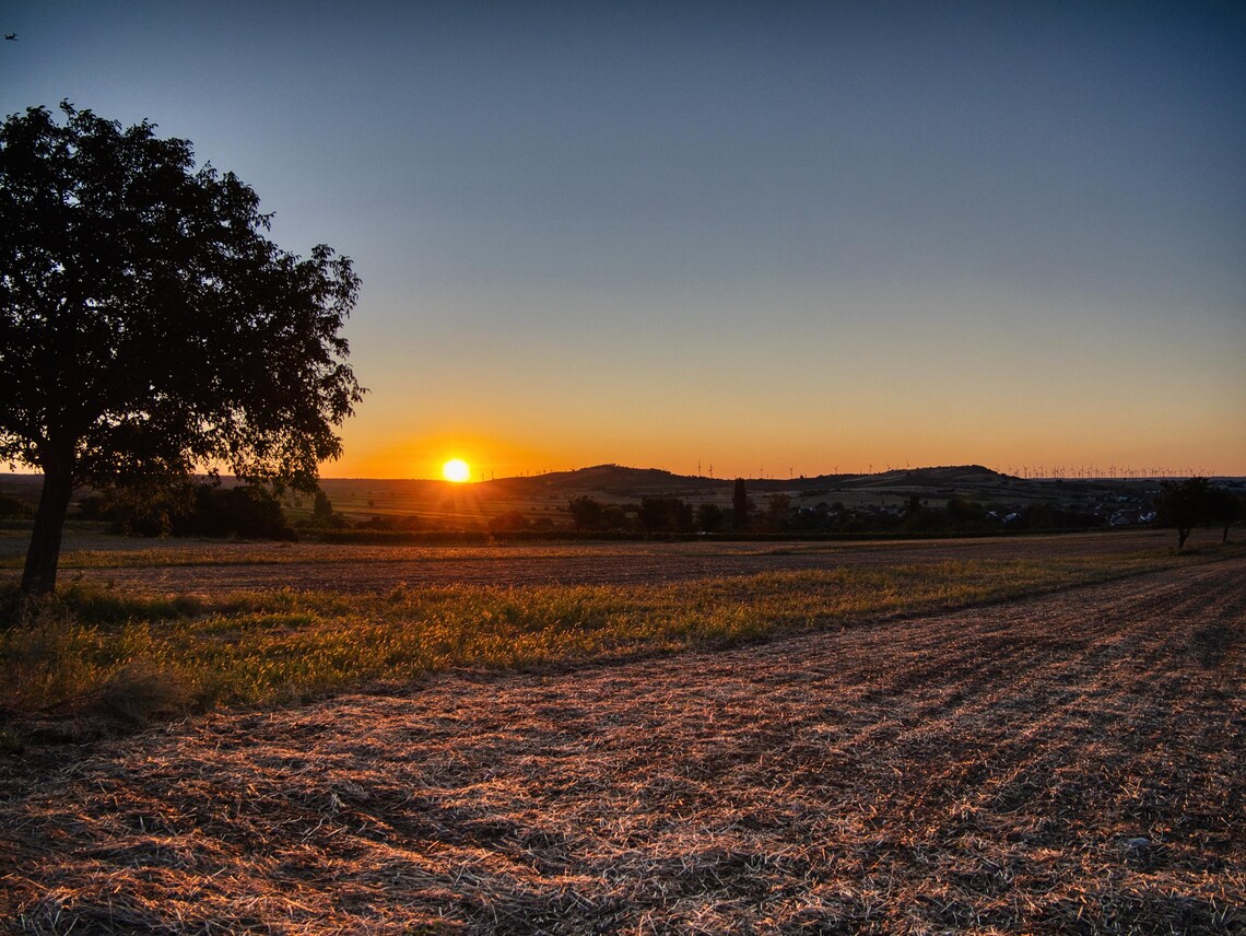 Digital Download - Morning Sunrise, Golden Hour Landscape Photography ...
