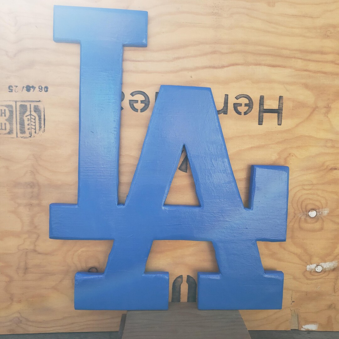 Los Angeles Dodgers Wood Yard Art. - Etsy
