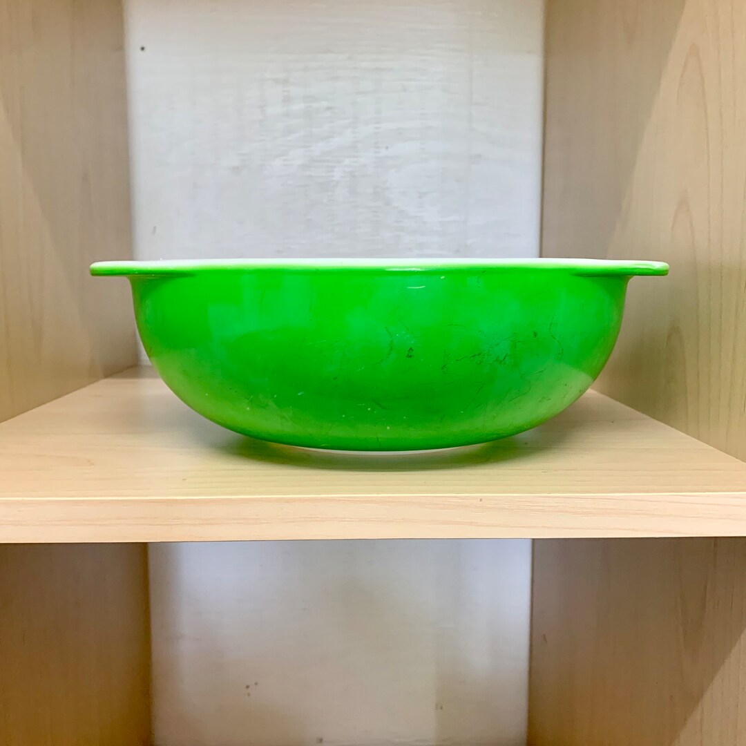Vintage Pyrex Kelly Green 024 Round 2qt Ovenware Bowl NO LID ...