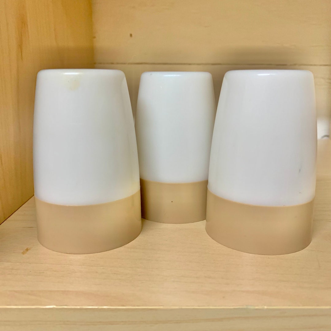 Trio of Vintage Tupperware Egg Cups Measure 2.25 in Diameter X 3.5 Tall ...