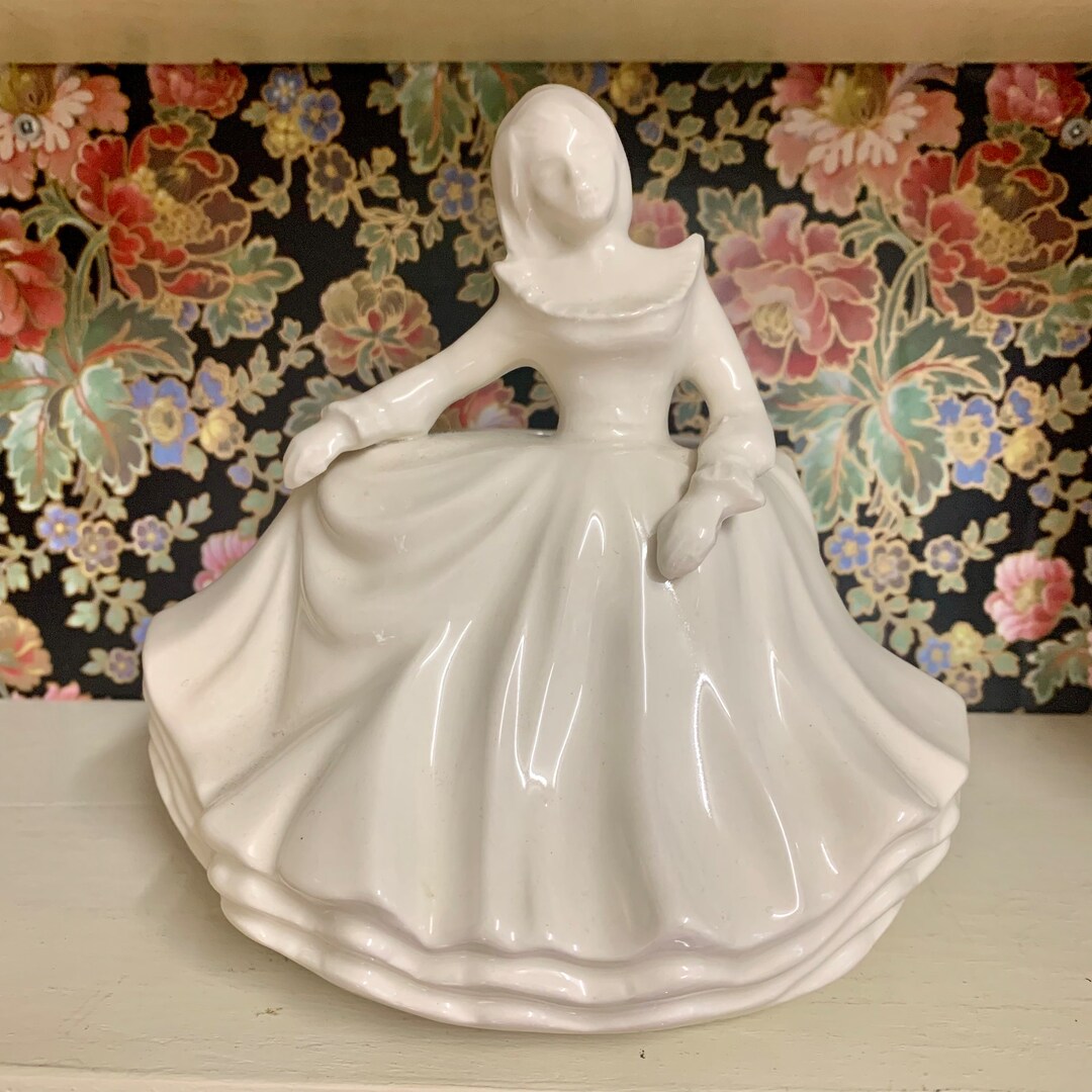 Vintage Dancing Lady Ceramic Flower Vase/planter No - Etsy