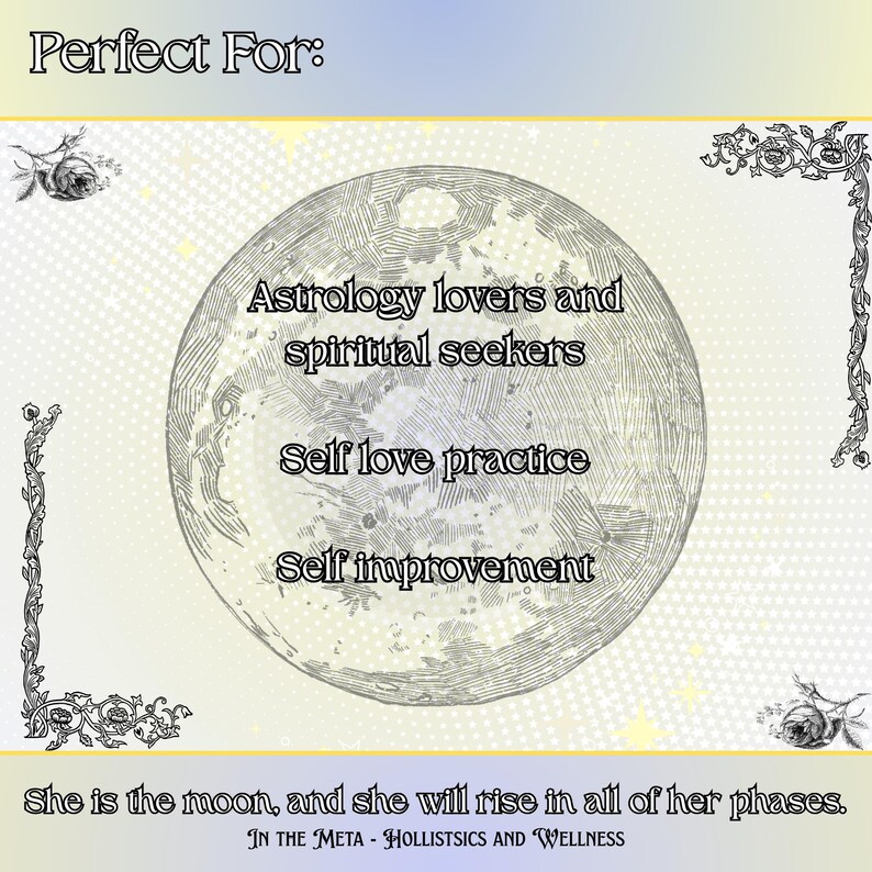 Moon Ritual Journal: Lunar Phase Guide & Manifestation Prompts (digital ...