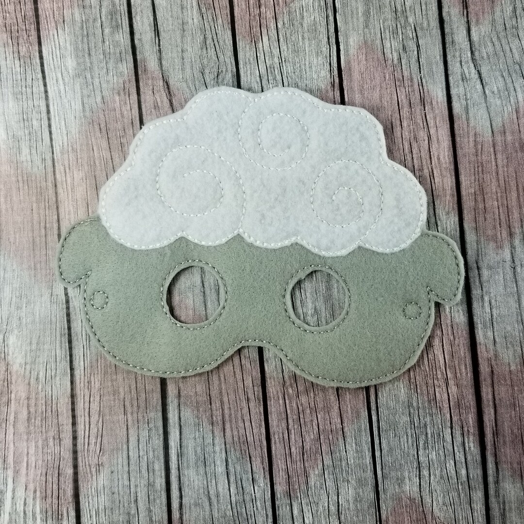 Sheep Felt Halloween Mask for Kids - Etsy