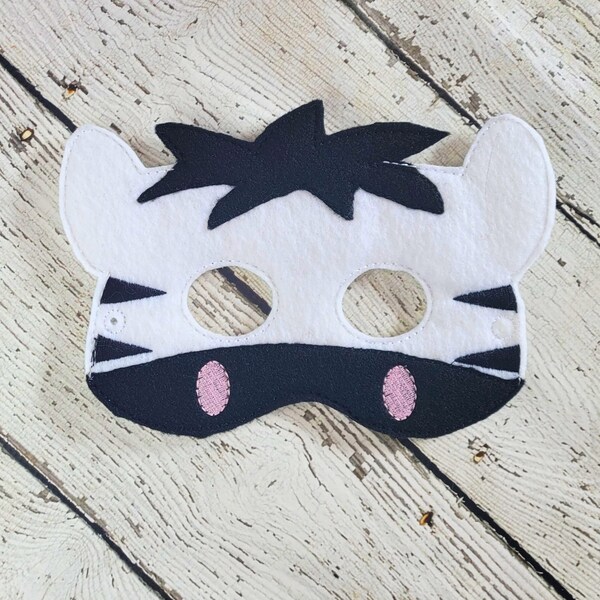 Zebra Mask - Etsy