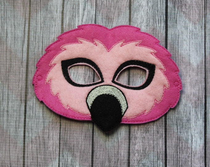 Pink Flamingo Mask Bird Mask Bird Costume Masquerade Party Mask Dress ...
