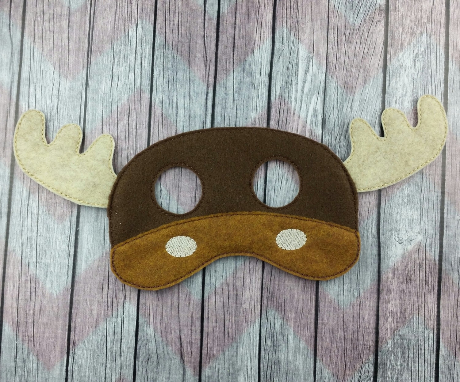 Moose mask forest moose mask woodland elk mask Halloween | Etsy