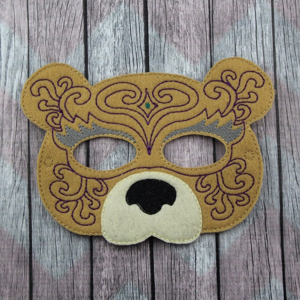 Halloween Scary Bear Mask - Etsy
