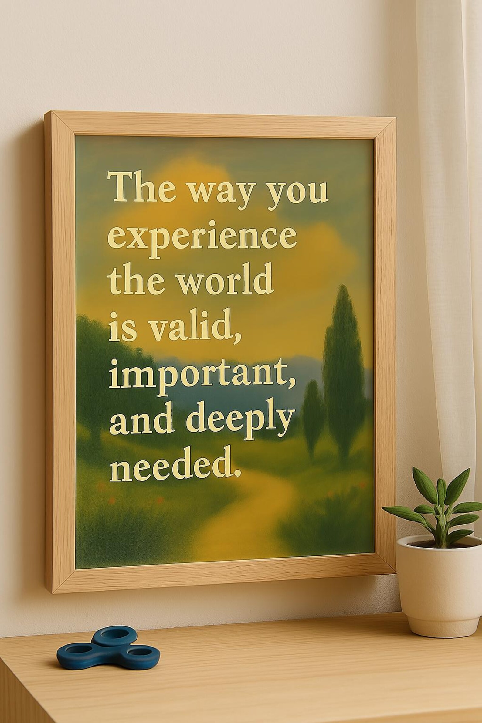 Neurodiversity Affirmation Printable Poster – Inspirational Wall Art ...