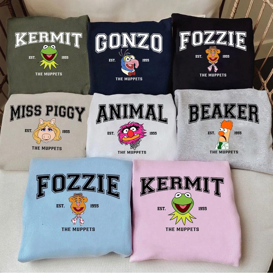 Muppets Png, Vintage Disney the Muppets Show Characters Png, the Muppet ...