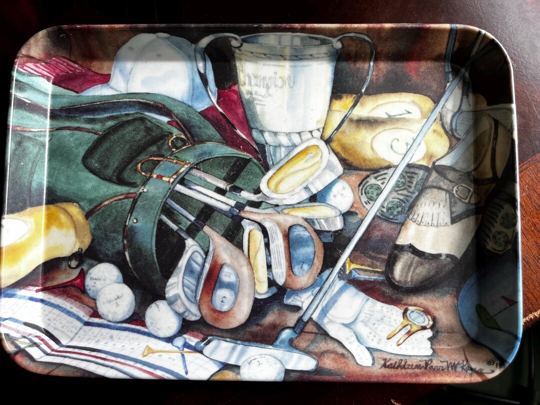 Melamine Golf Club Tray by Melplus Made in Italy - Etsy