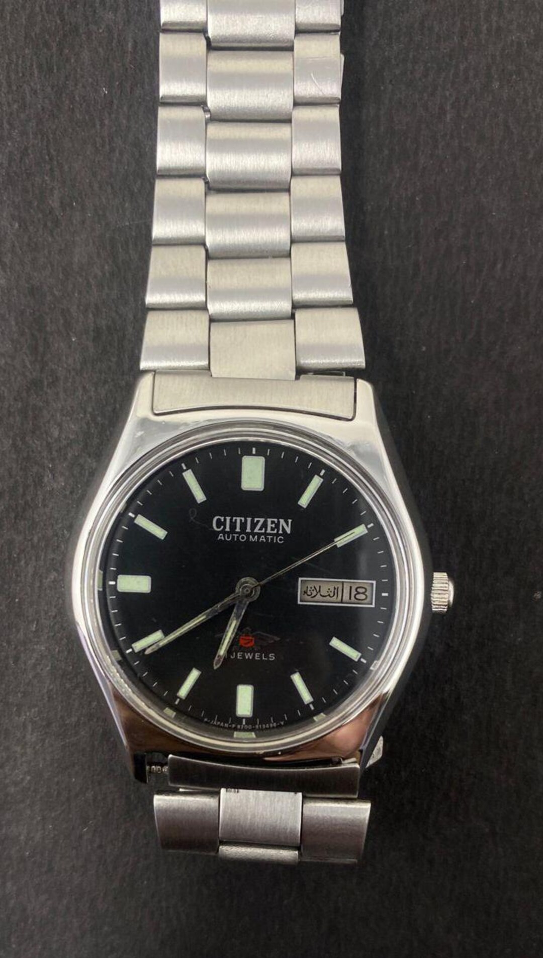 Vintage Citizen Automatic 8200A Day-date Japanese Men's Wrist Watch - Etsy