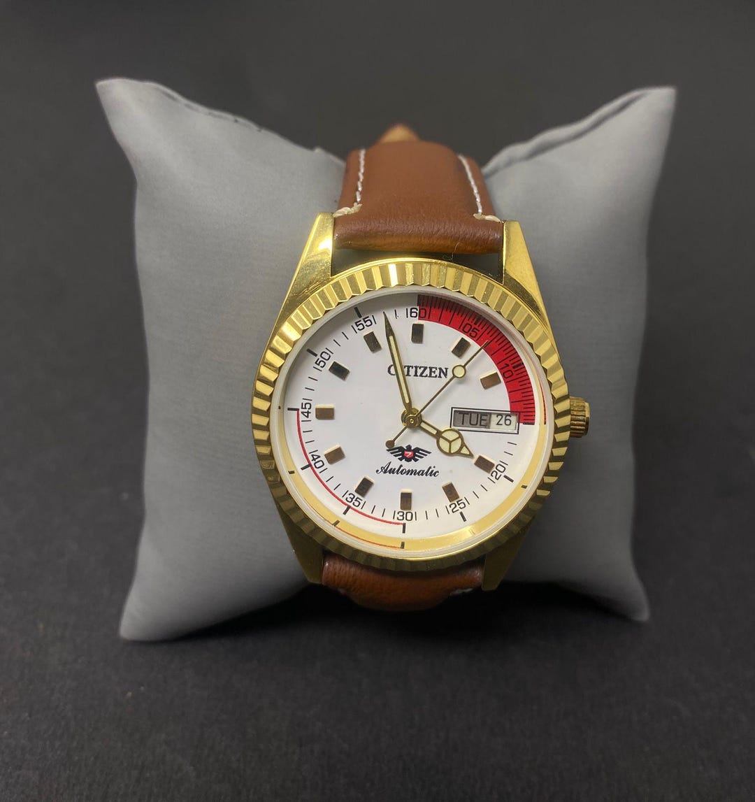 Vintage Citizen Automatic 8200A Day-date Japanese Men's Wrist Watch - Etsy