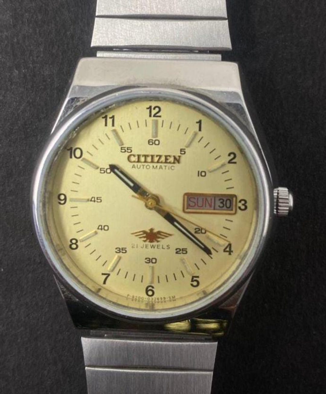 Vintage Citizen Automatic 8200A Day-date Japanese Men's Wrist Watch - Etsy