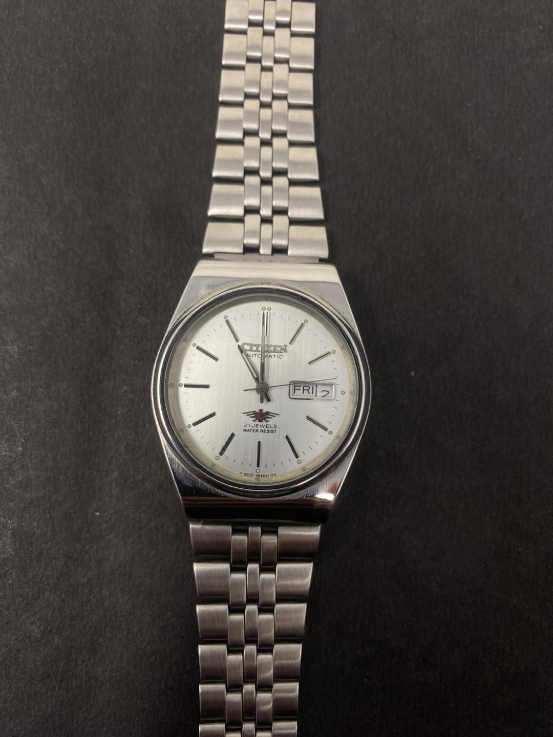 Vintage Citizen Automatic 8200A Day-date Japanese Men's Wrist Watch - Etsy