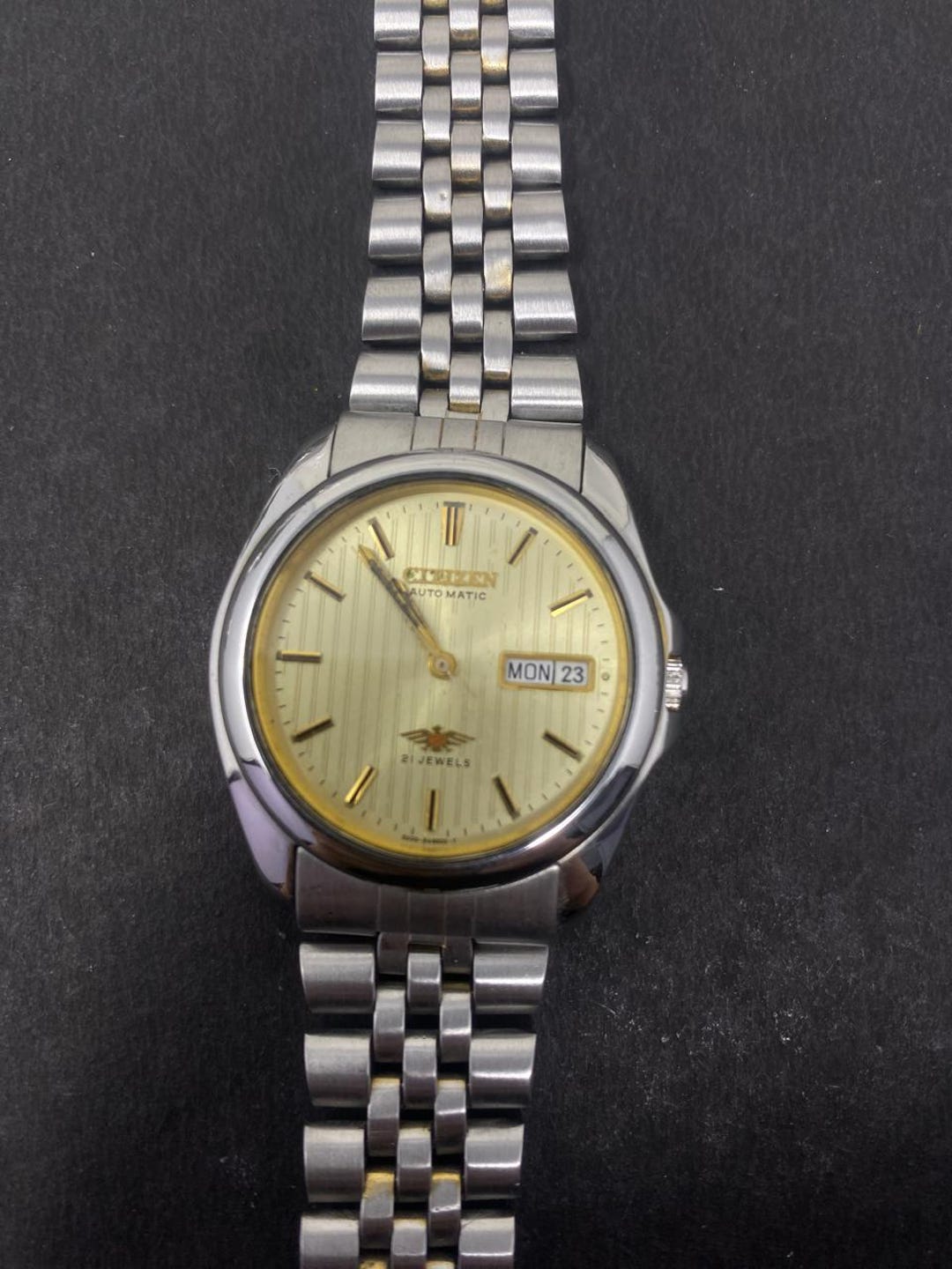Vintage Citizen Automatic 8200A Day-date Japanese Men's Wrist Watch - Etsy