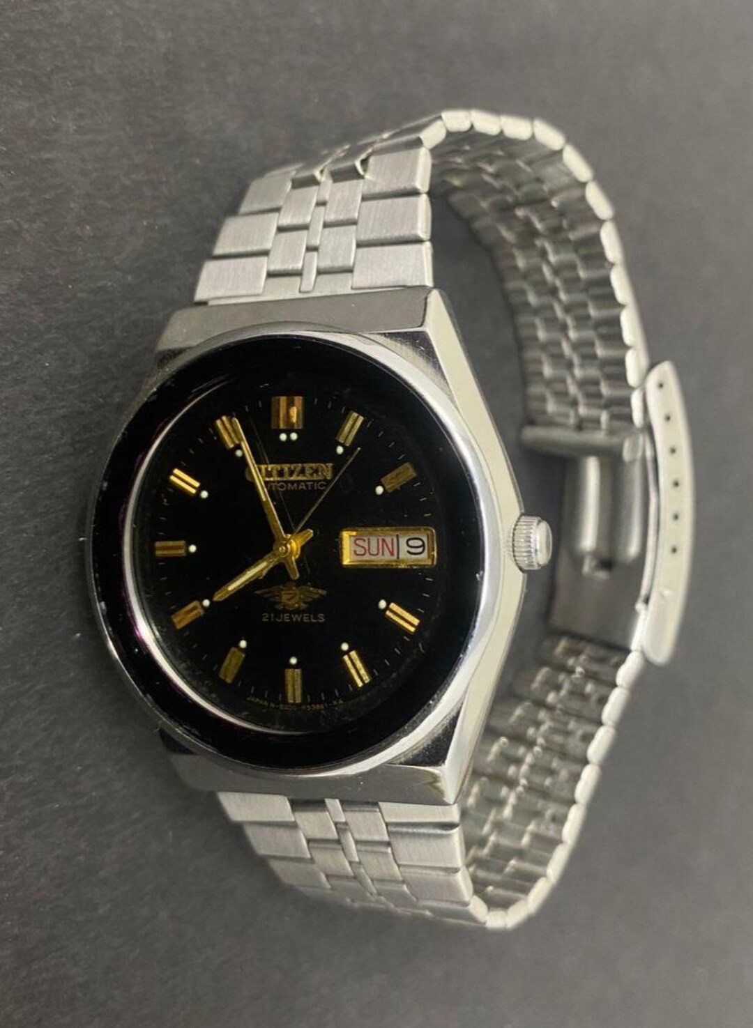 Vintage Citizen Automatic 8200A Day-date Japanese Men's Wrist Watch - Etsy