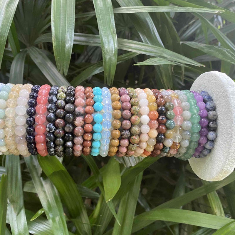 Gemstone Bracelet - Etsy