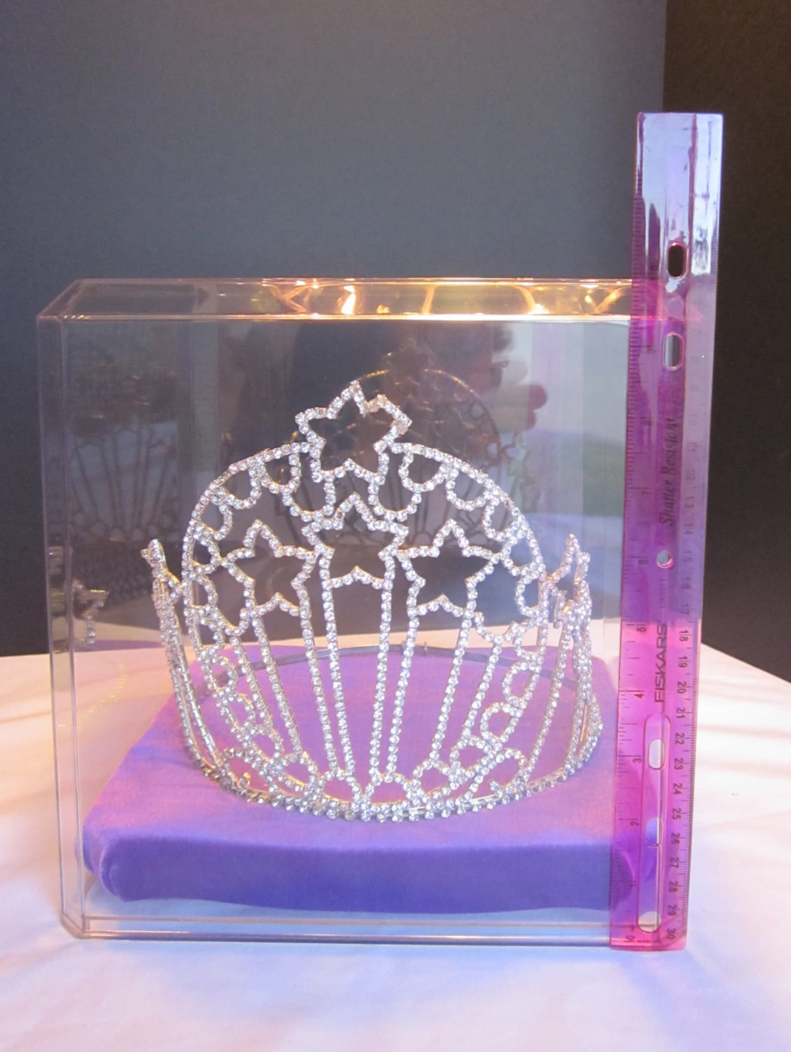10x10x10 EMPTY CASE ONLY Large Display Case for Pageant - Etsy