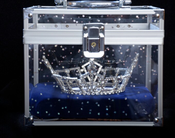 Crown or Tiara Carrying Case With Custom Velvet Cushion - Etsy