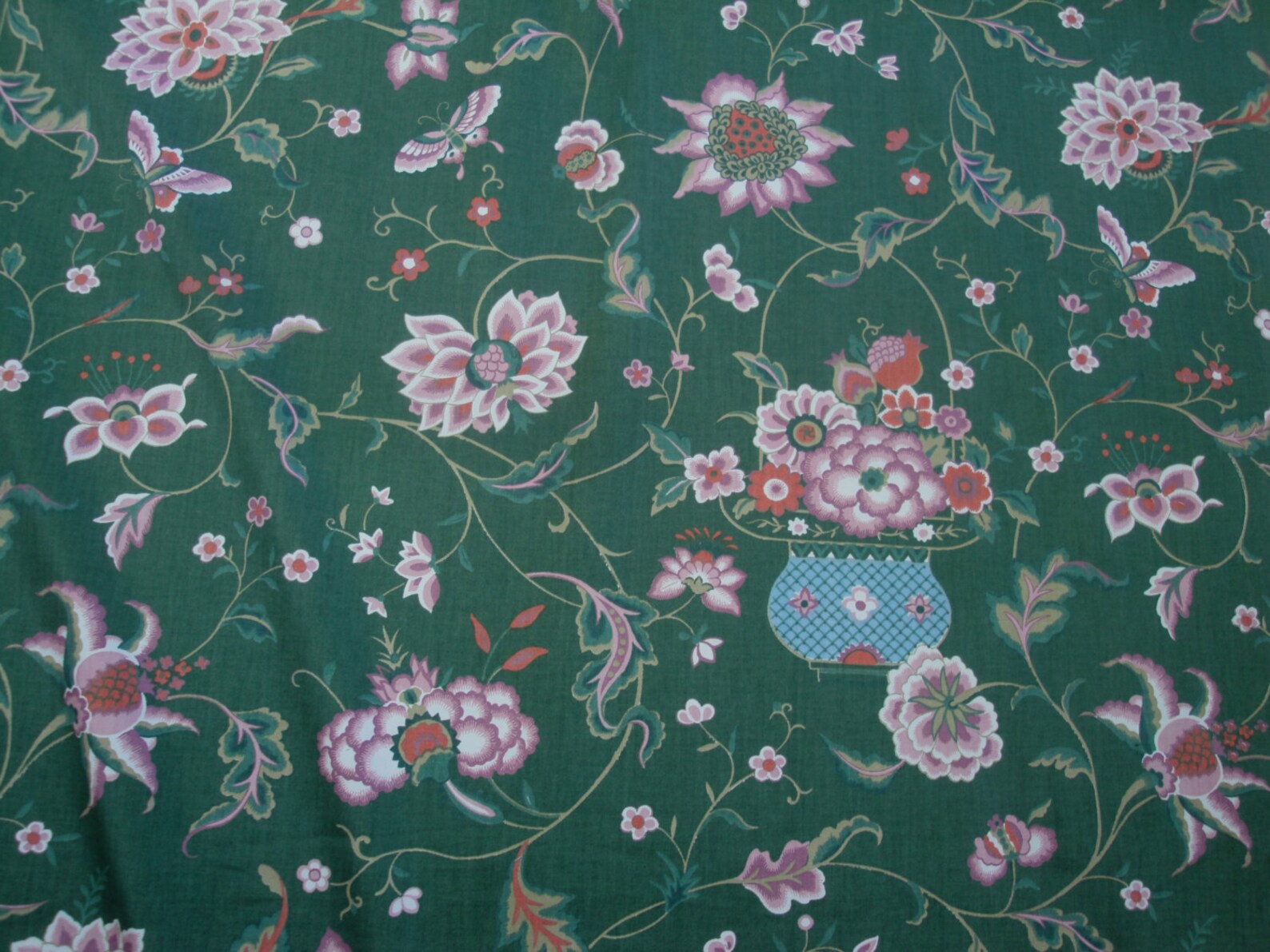 An Original Screen Print Fabric by Luther Travis for 1980 - Etsy