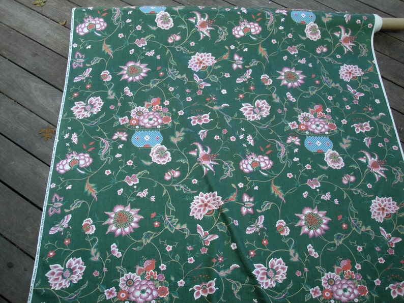 An Original Screen Print Fabric by Luther Travis for 1980 - Etsy