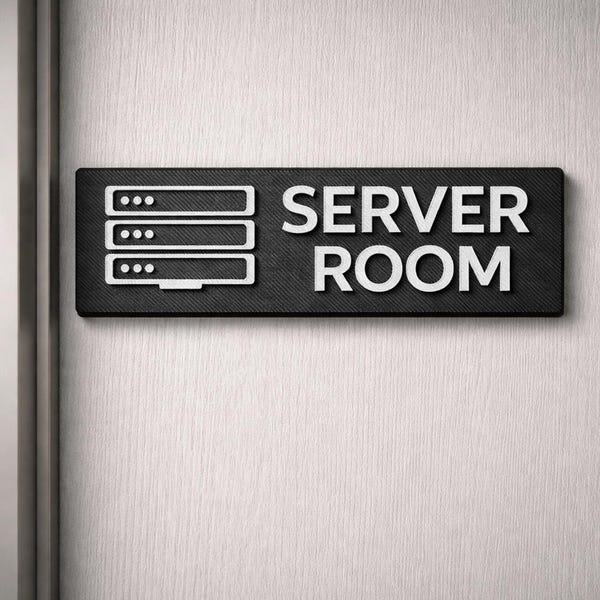 No Data Center Signs - Etsy