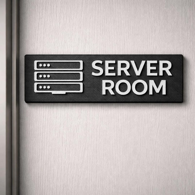 No Data Center Signs - Etsy
