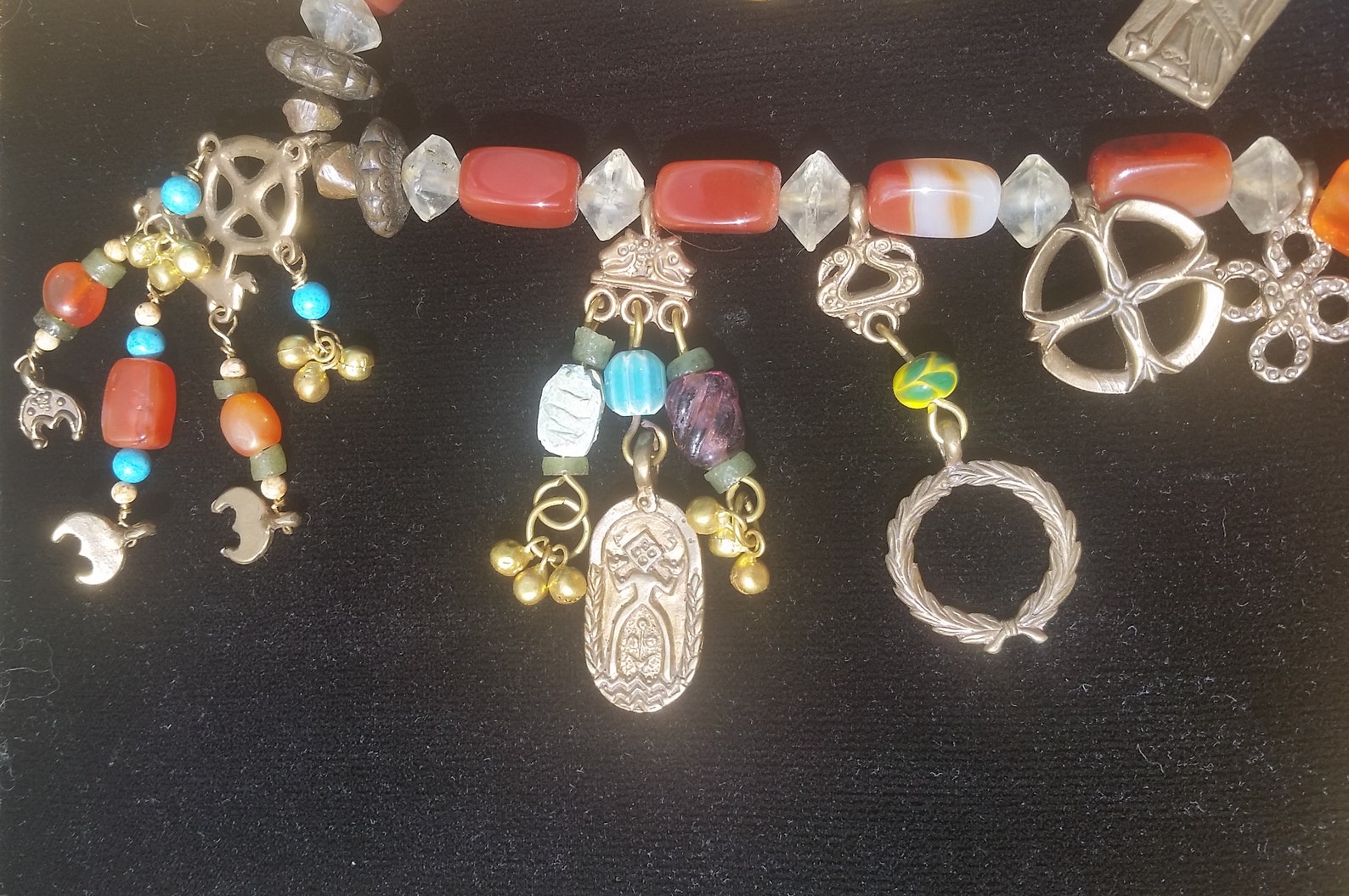 Bead Hanger Double Bird Head With Triple Rings 5309B - Etsy