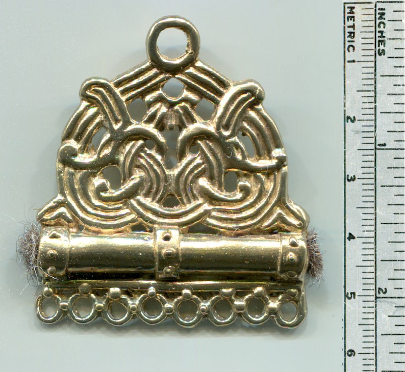 Viking-norse Borre Style Needle Case - Etsy