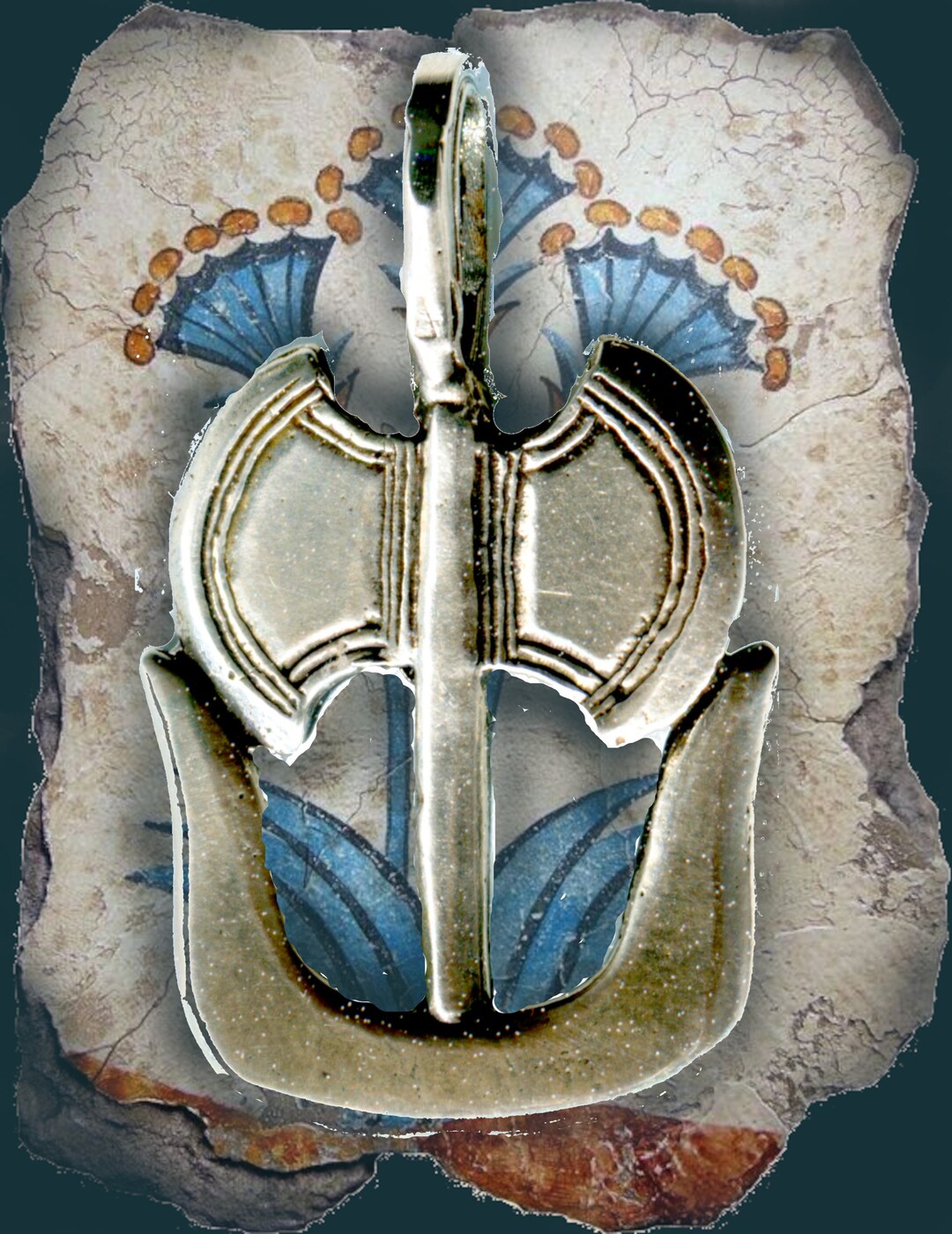 Horned Labrys - 5702S - Etsy