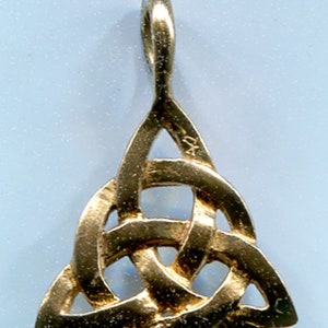 Triquetra With Circle - Trinity Knot- Charmed Knot - BR - Etsy