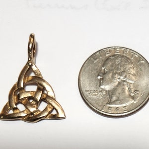 Triquetra With Circle - Trinity Knot- Charmed Knot - BR - Etsy